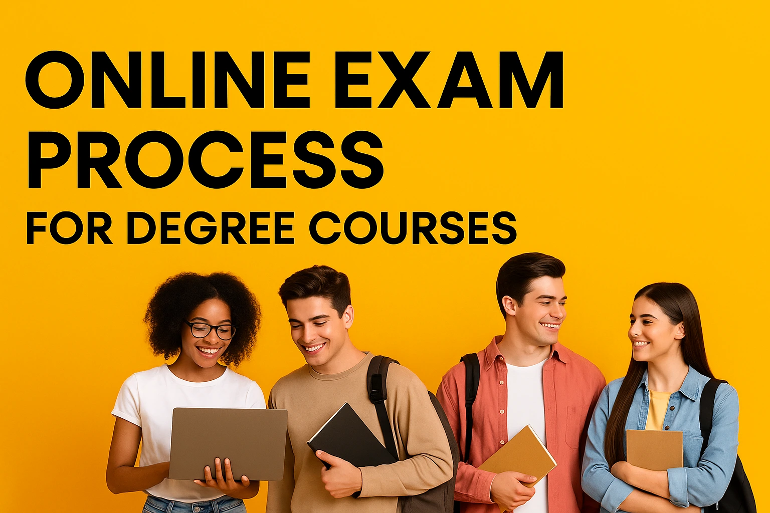 Online Exam Process For Degree Courses In India 2025