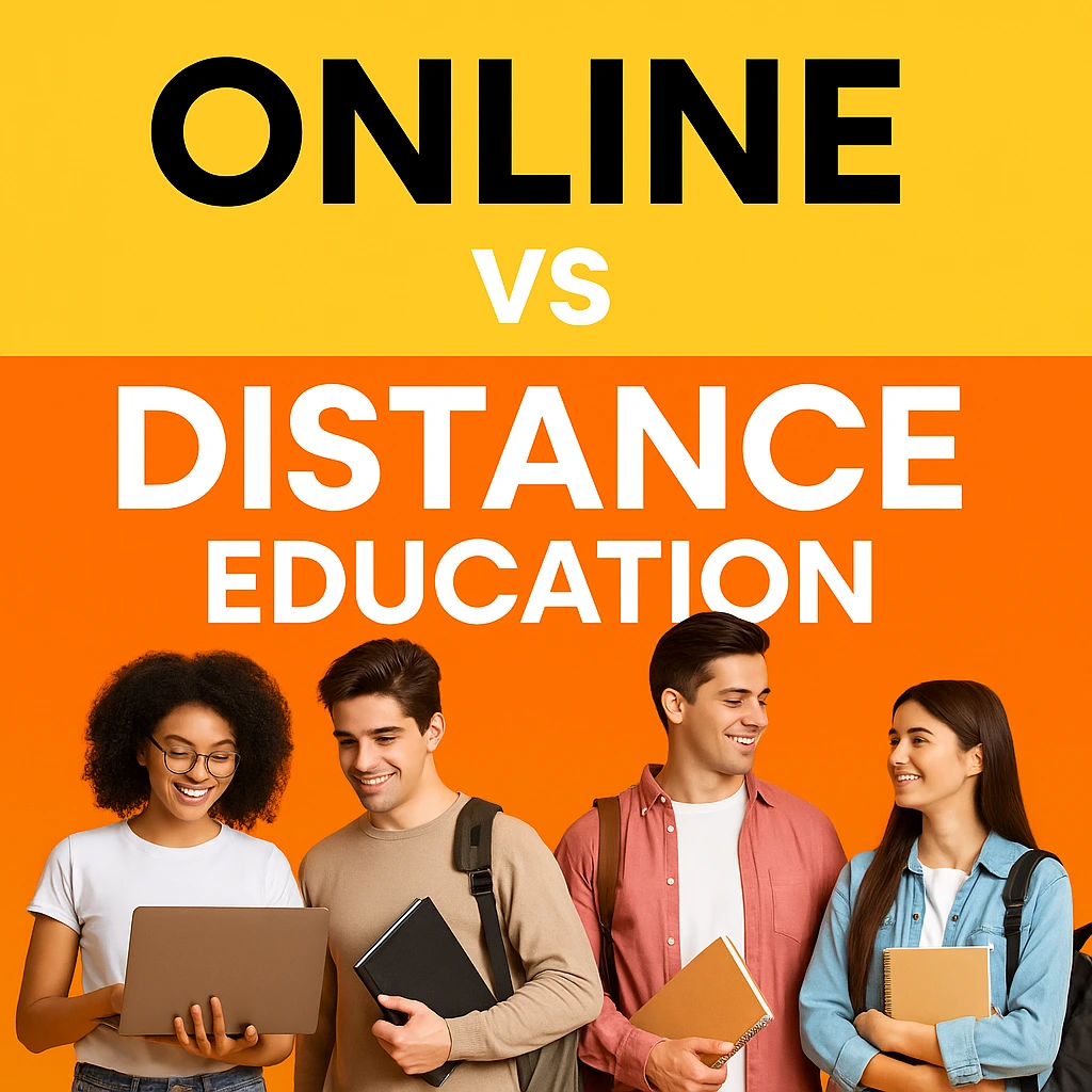 Online Vs Distance Education – Key Differences 2025 | MOC
